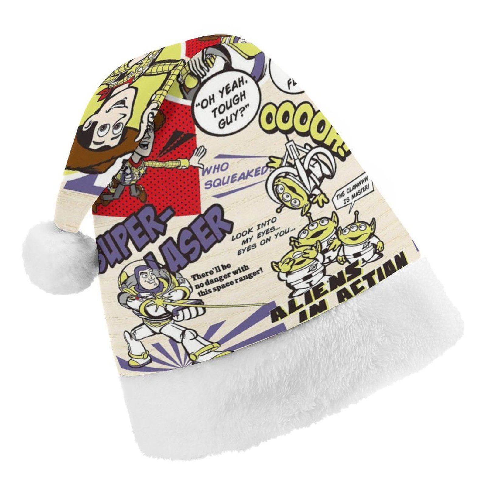 Pixar Toy Story Buzz Lightyear Retro Santa Hat,Pixar Toy Story Buzz ...