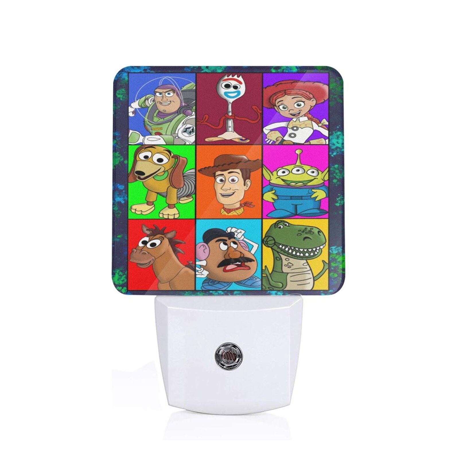 Pixar Toy Story Buzz Lightyear Schematics LED Night Light Plug into ...