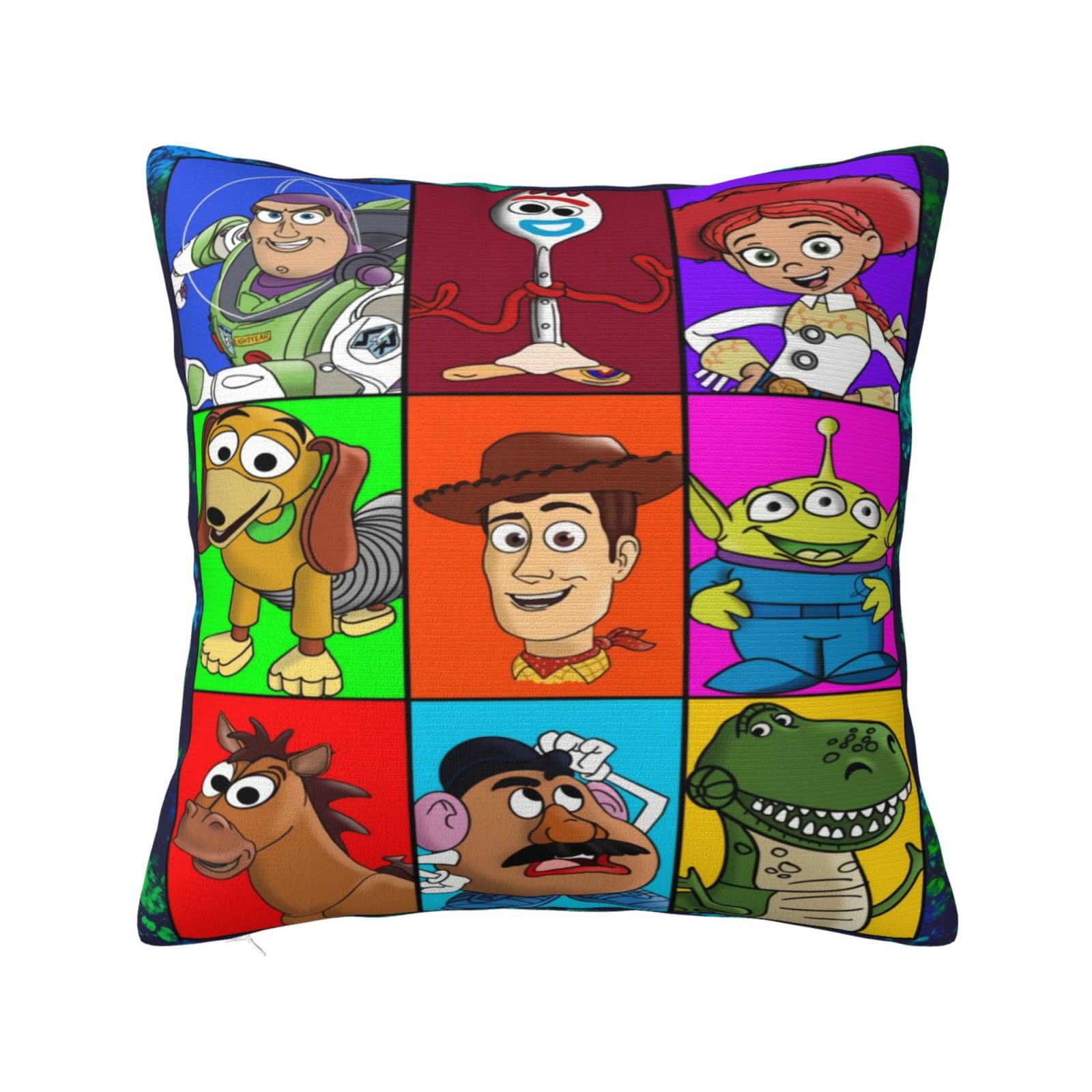 Pixar Toy Story Buzz Lightyear Schematics Pillow Covers 20x20,Throw ...