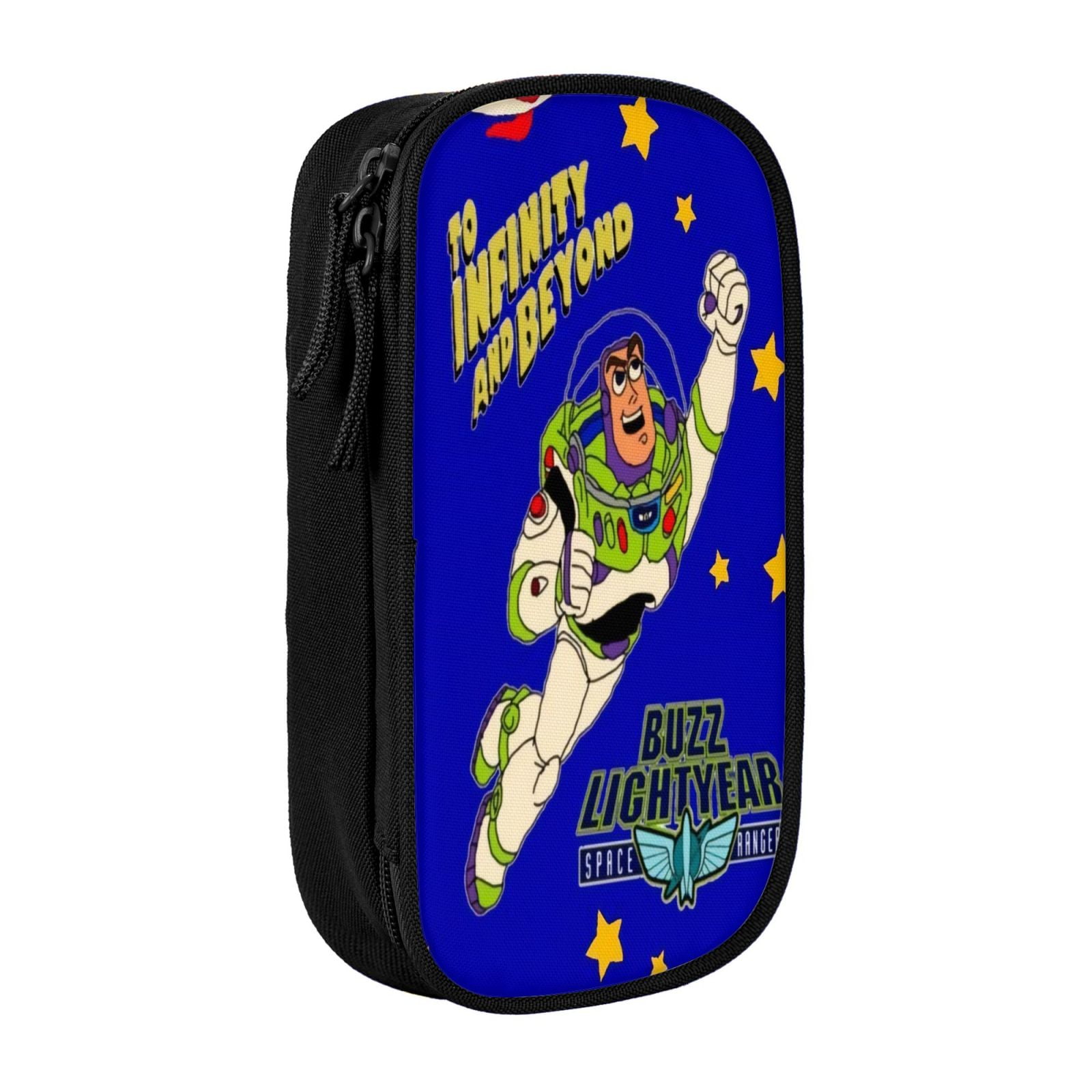Pixar Toy Story Buzz Lightyear Strong Pose Pencil Case,Pencil Pouch,Big Pencil Bag Pouch Box ...