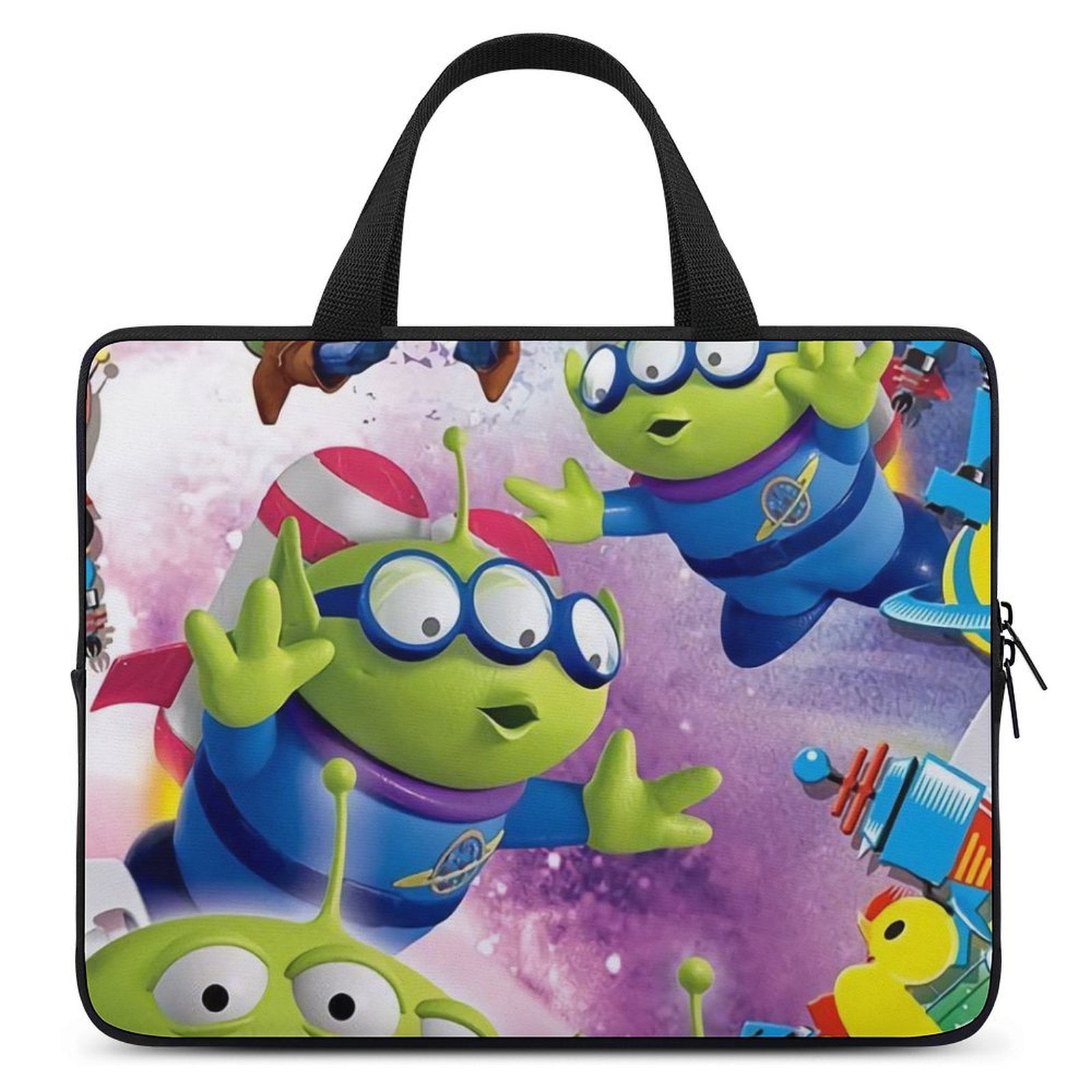 Pixar Toy Story Buzz Lightyear &Woody Alien Laptop Bag for Women Men 12 ...
