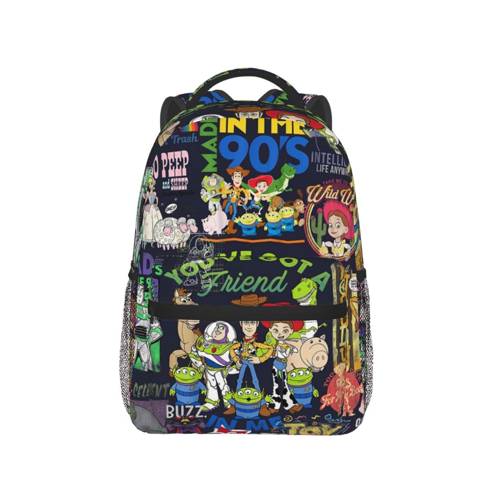 Pixar Toy Story Buzz Lightyear Woody Backpack for Men and Women,Large ...