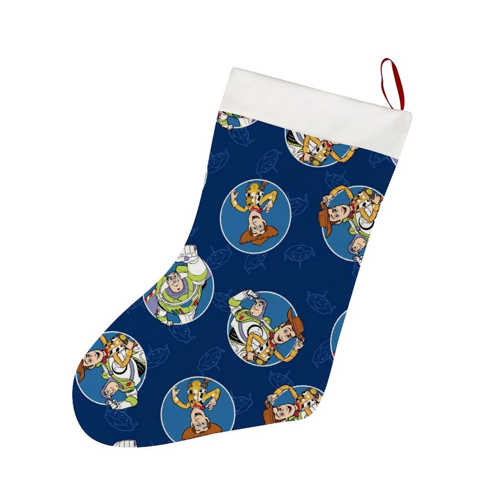 Pixar Toy Story Buzz Lightyear Woody Buds Christmas Stockings Xmas ...