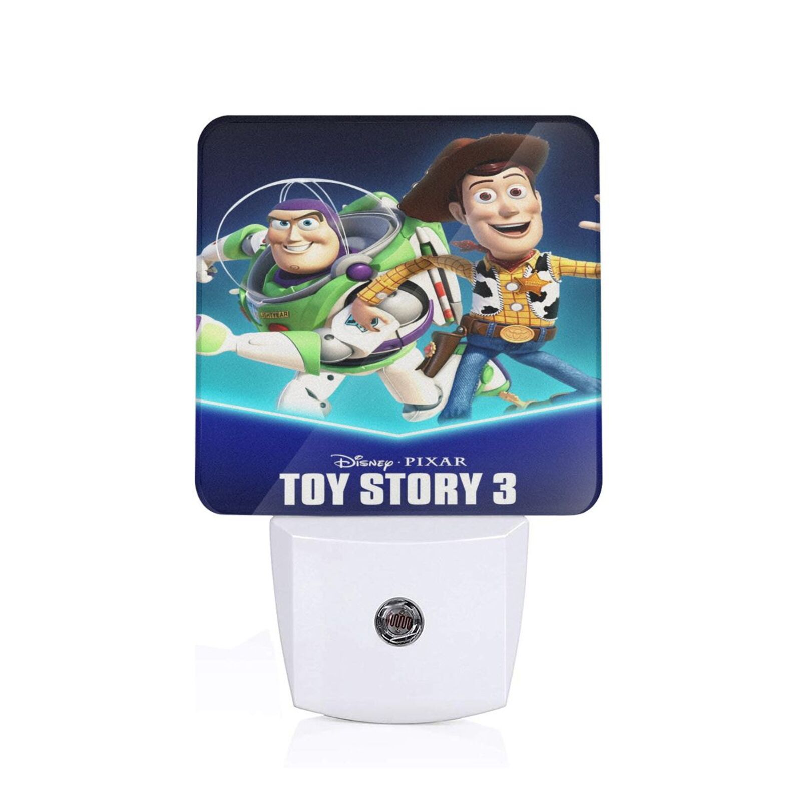 Pixar Toy Story Buzz Lightyear Woody Buds LED Night Light with Dusk to ...