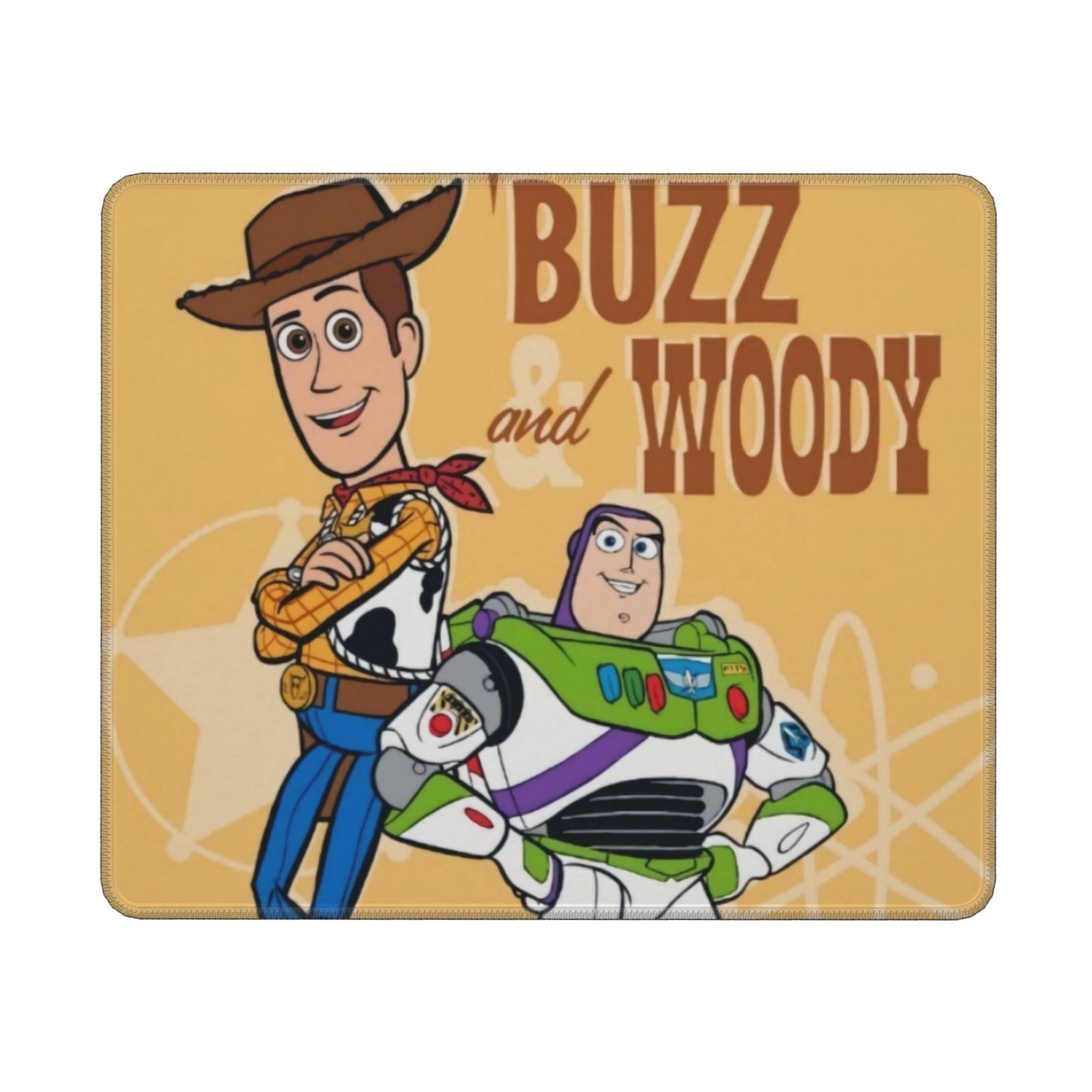 Pixar Toy Story Buzz Lightyear Woody Buds Mouse Pad,Office Computer ...