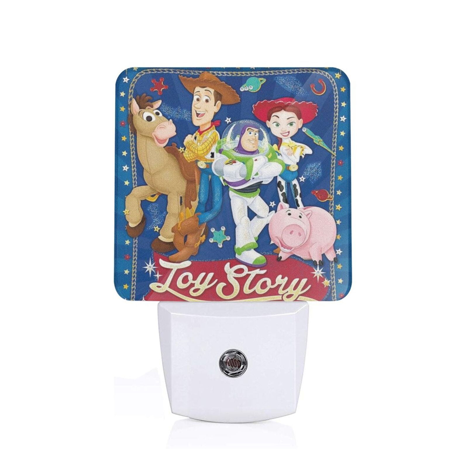 Pixar Toy Story Buzz Lightyear Woody Buds Night Lights Plug Into Wall ...