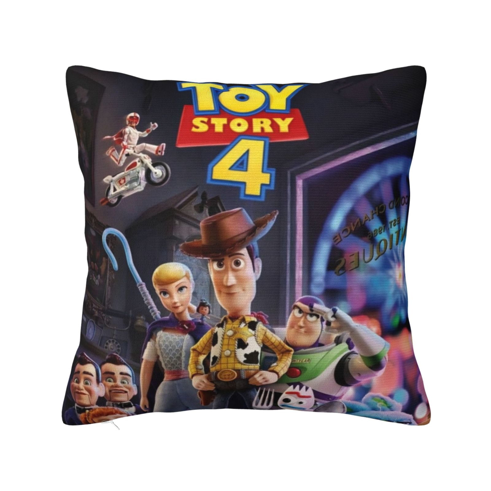 Pixar Toy Story Buzz Lightyear Woody Buds Pillow Covers 24x24,Throw ...