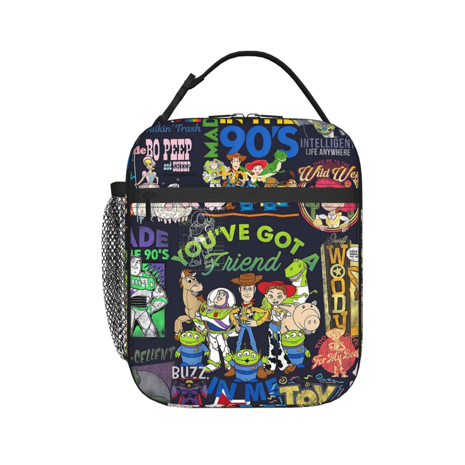 Pixar Toy Story Buzz Lightyear Woody Lunch Bag for Women,Lunch Box For ...