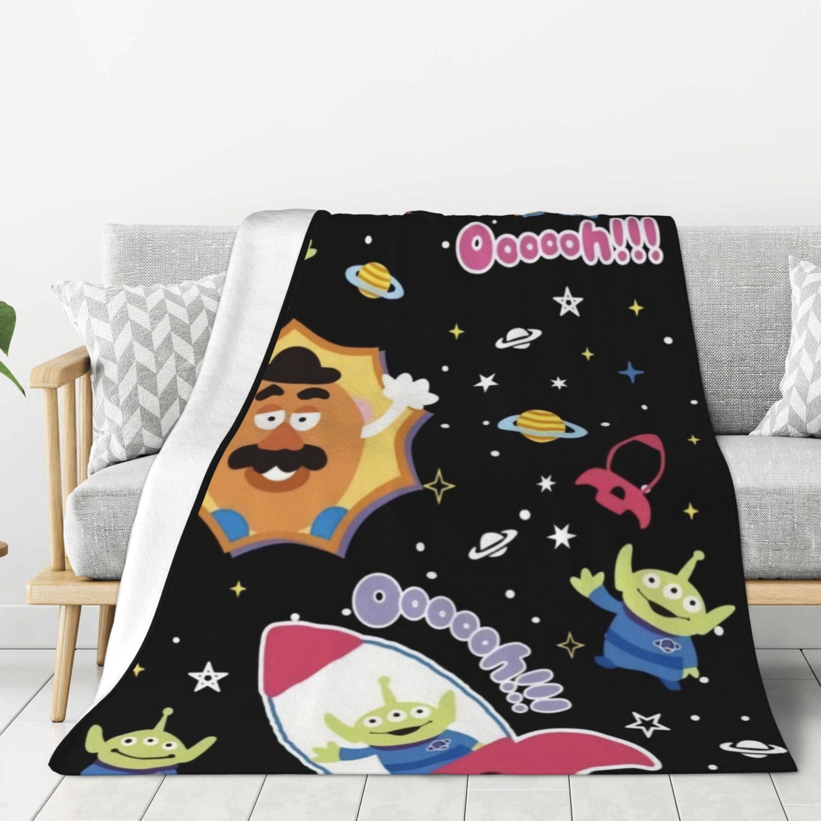 Pixar Toy Story Cartoon Alien Blanket,Throw Blanket for Kids and Adults ...