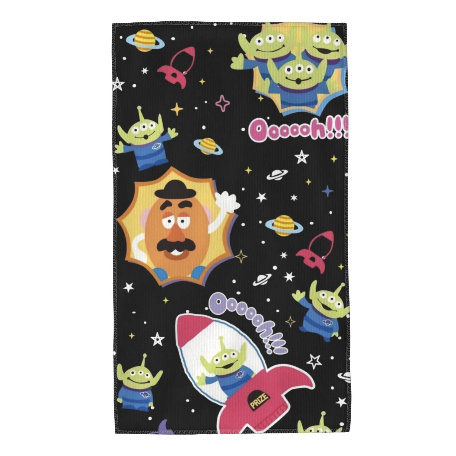 Pixar Toy Story Cartoon Alien Hand Towels for Bathroom,Face Towels Soft ...