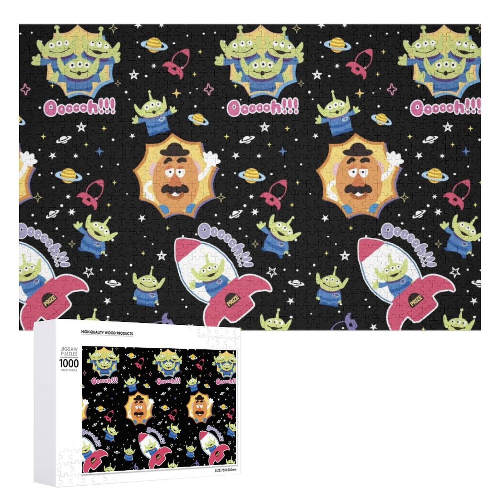 Pixar Toy Story Cartoon Alien Puzzles- 1000 Piece Jigsaw Puzzle for ...
