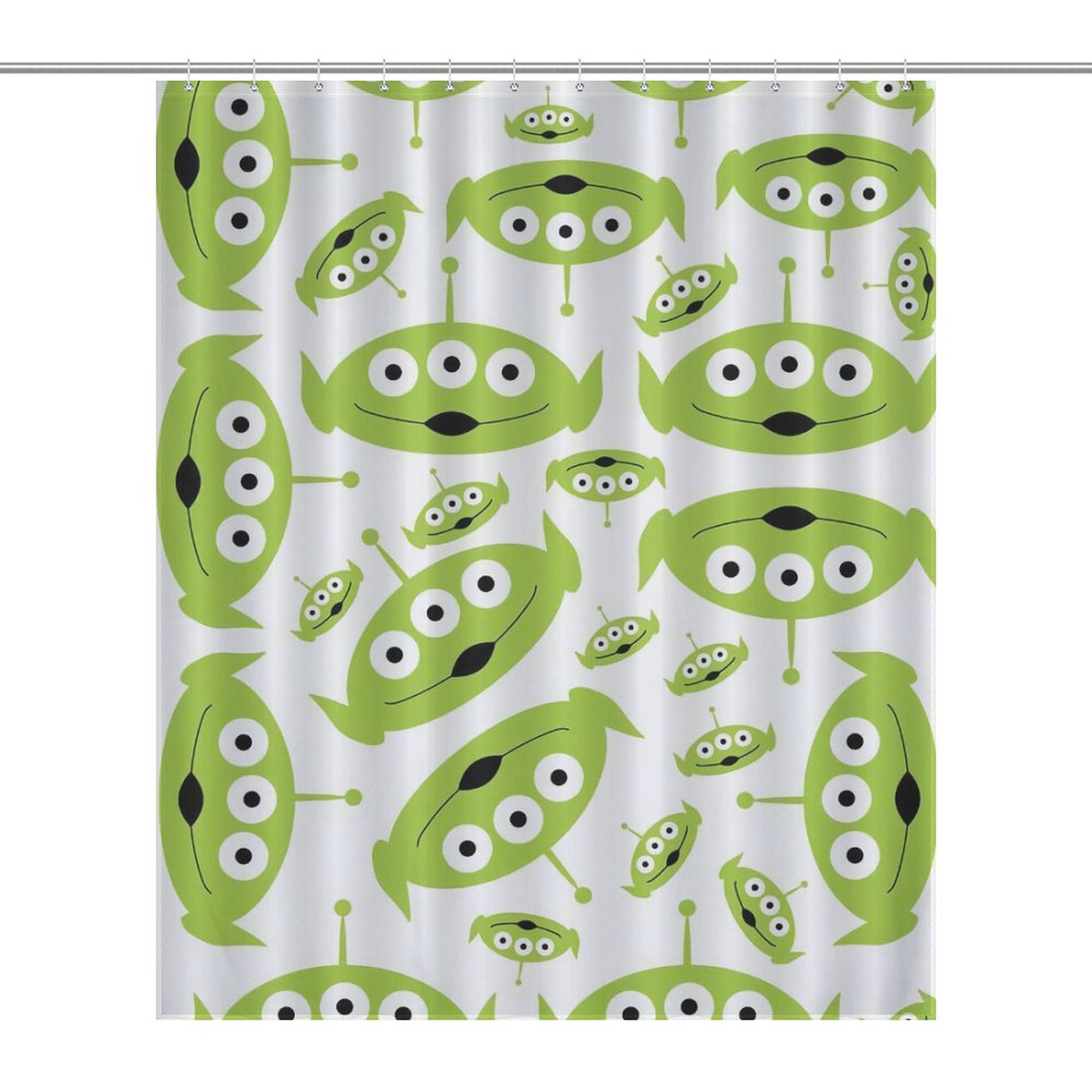 Pixar Toy Story Cartoon Alien Shower Curtain,Shower Curtain liner ...