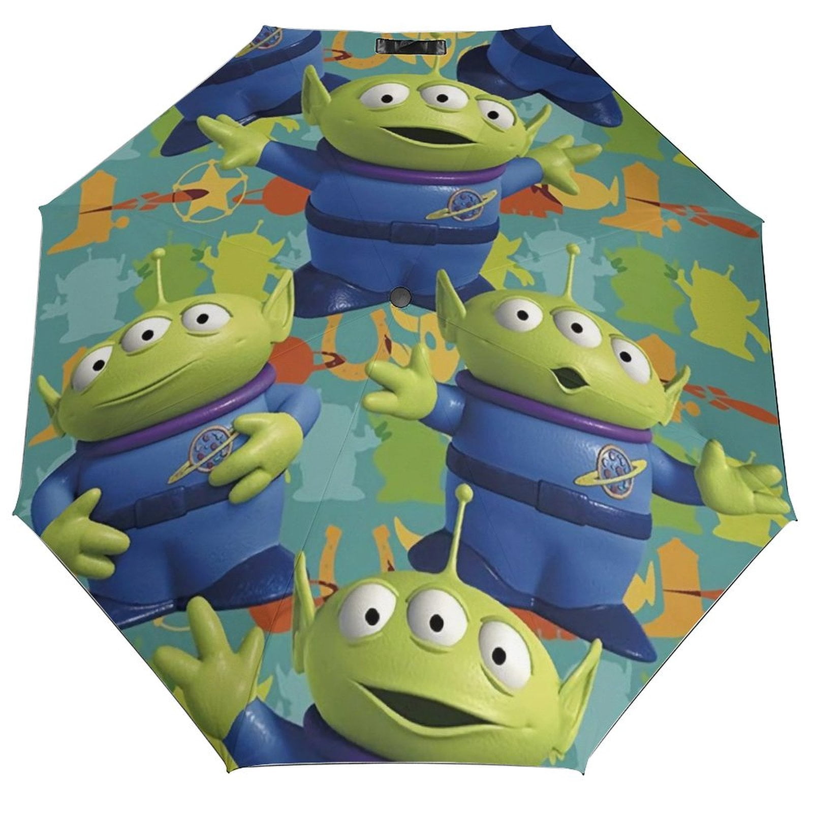 Pixar Toy Story Cartoon Alien Umbrella,Travel Umbrella,Mini Windproof ...