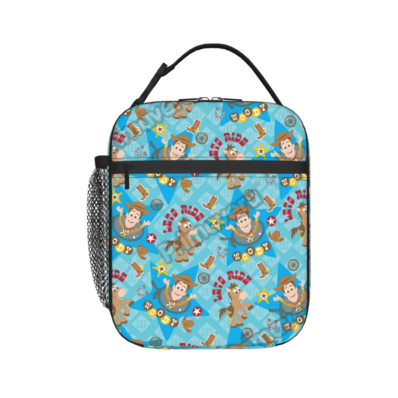 Pixar Toy Story Cartoon Woody Lunch Box Lunch Bag for Women Adults Men ...