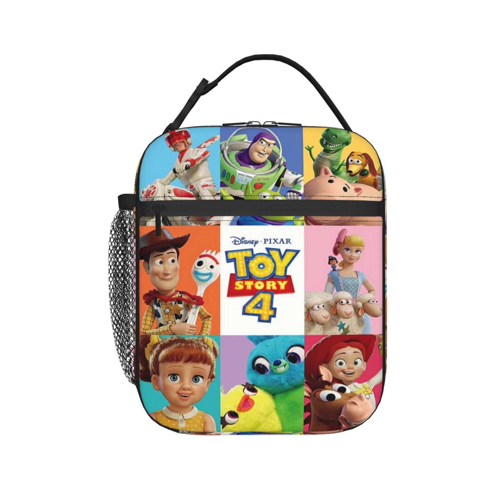 Pixar Toy Story Woody Buzz Lightyear Bo Peep Rex Lunch Box for Women & Men Adult Insulated Lunch ...