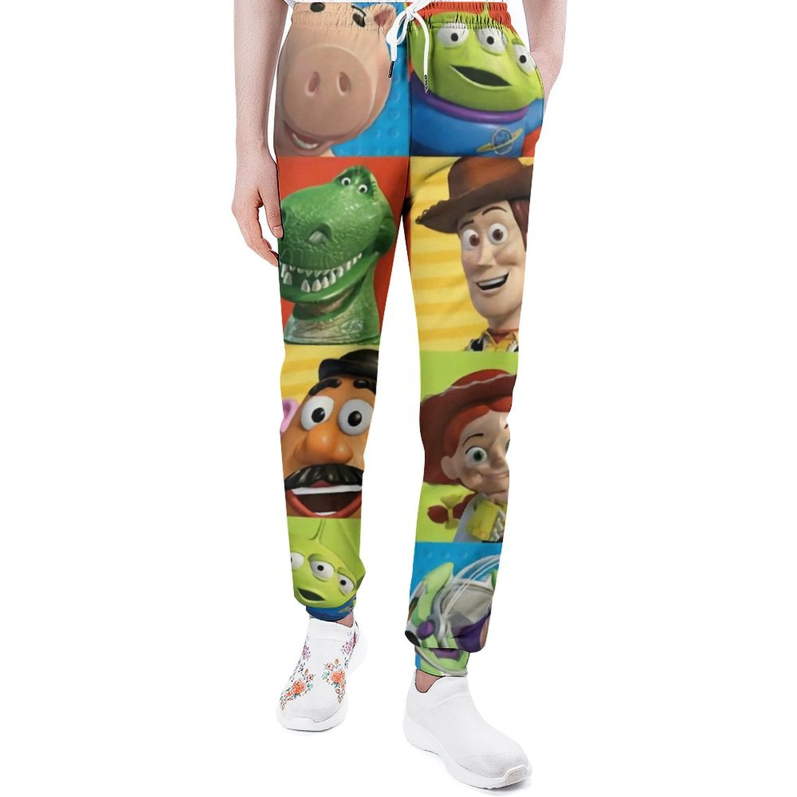 Pixar Toy Story Woody Buzz Lightyear Bo Peep Rex Sweatpants for Men,Men ...