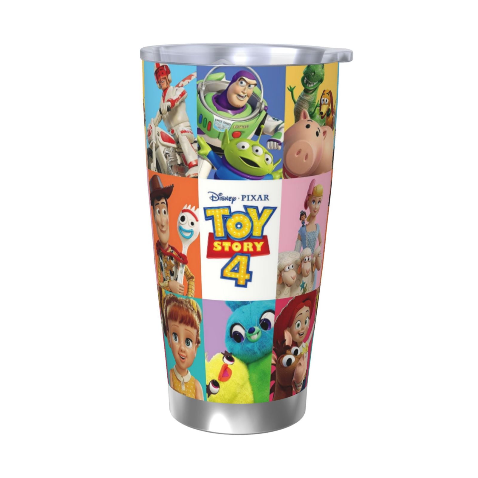 Pixar Toy Story Woody Buzz Lightyear Bo Peep Rex Water Bottle 20oz ...