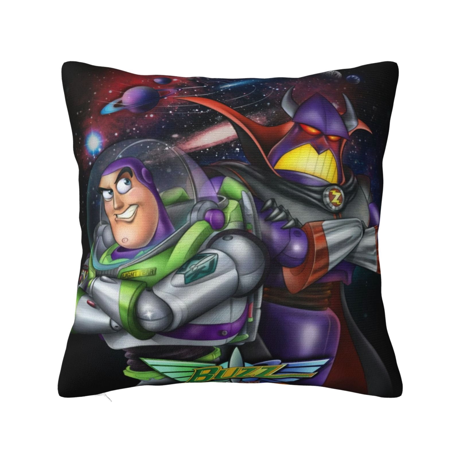 Pixar Toy Story Zurg Behind Buzz Lightyear Pillow Covers 16x16,Throw ...