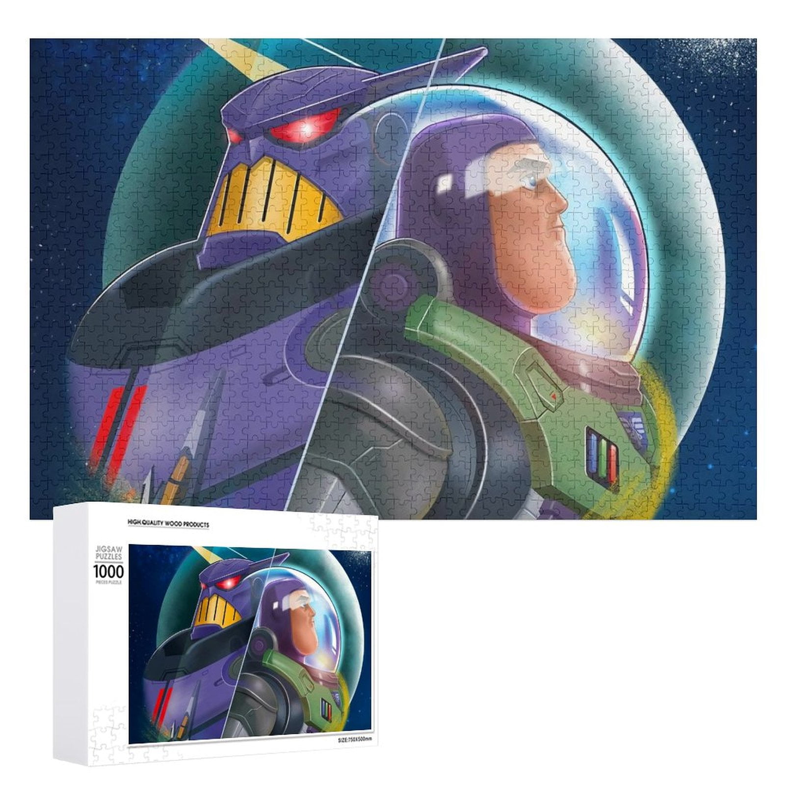 Pixar Toy Story Zurg Behind Buzz Lightyear Puzzles- 1000 Piece Jigsaw ...