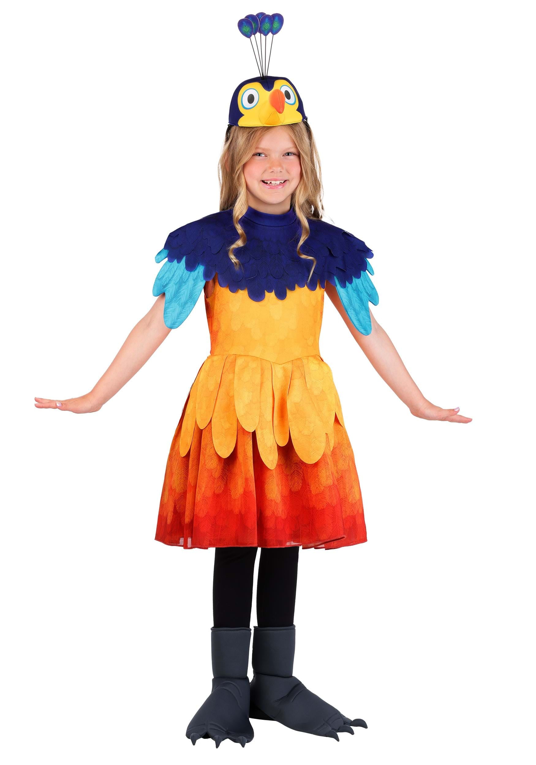 Pixar UP Kevin Girl's Costume Dress - Walmart.com
