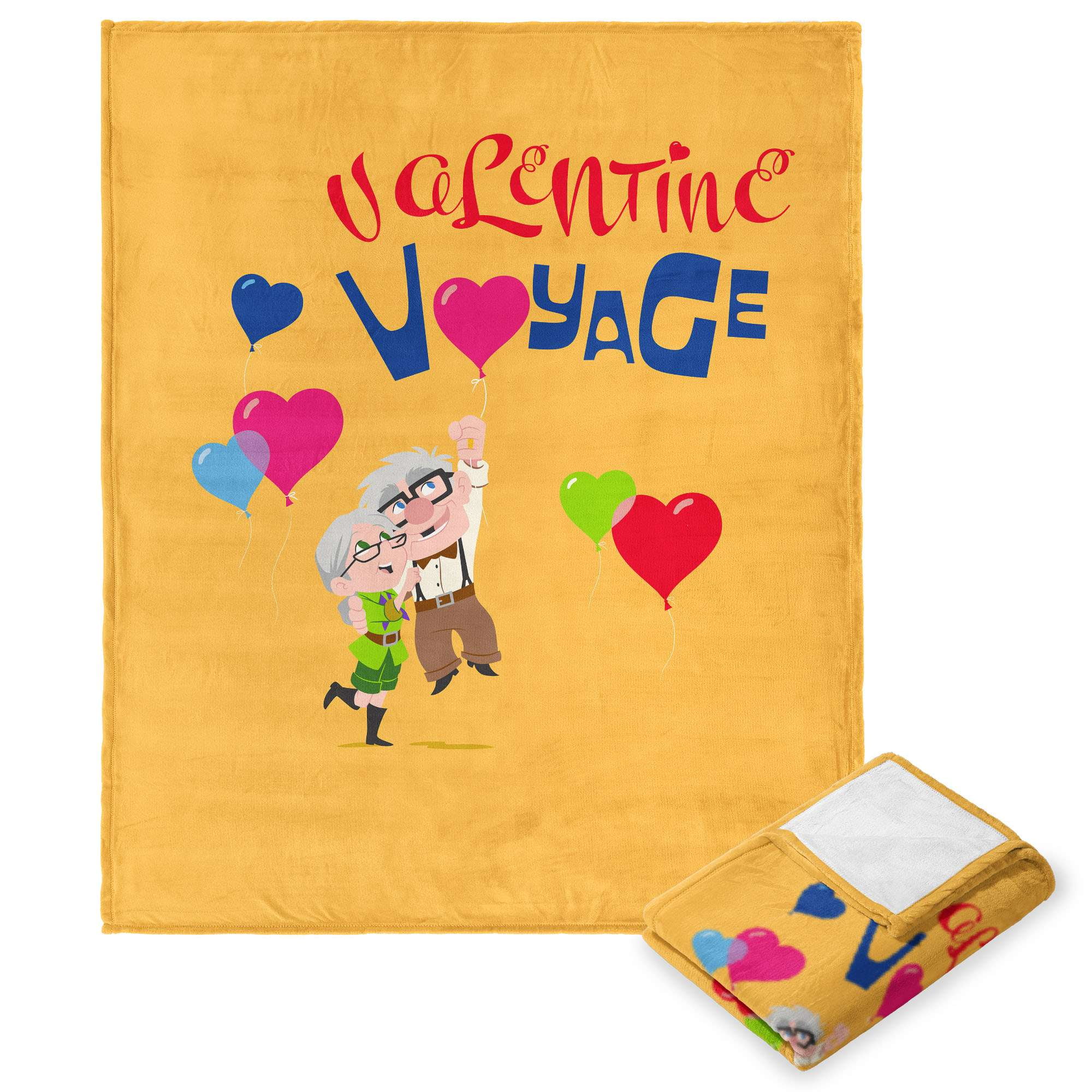 Pixar Up Voyage Kids Silk Touch Throw Blanket, 50 x 60 inches - Walmart.com