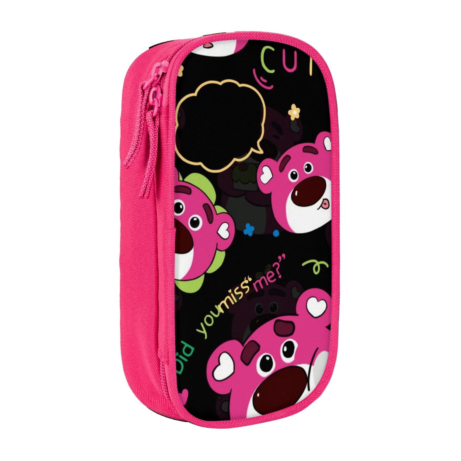 Pixar’s Toy Story Lotso Strawberry Fest Pencil Case,Pencil Pouch,Extra ...