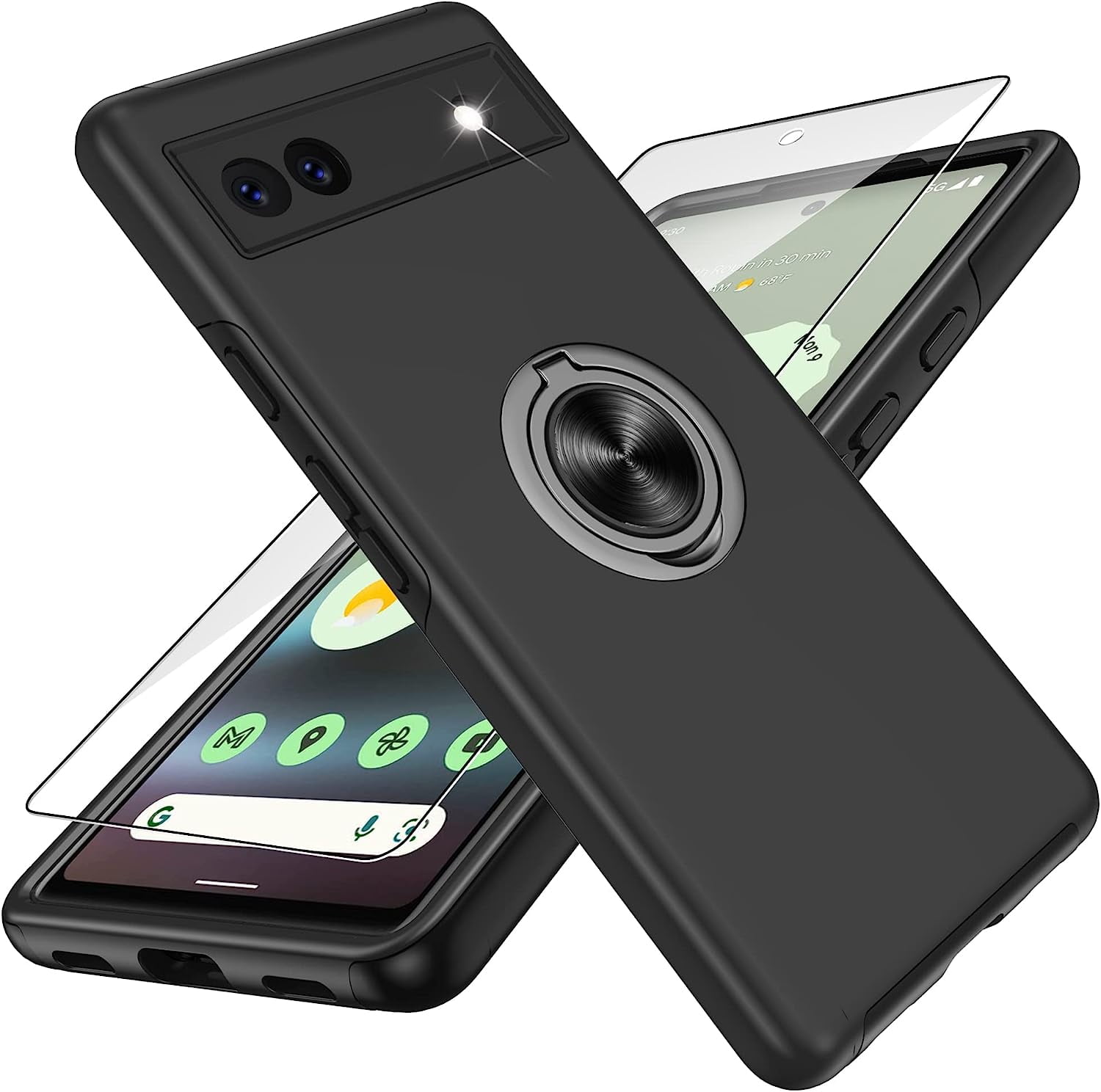 Pixel 6A Case, Google Pixel 6A Case with HD Screen Protector ...