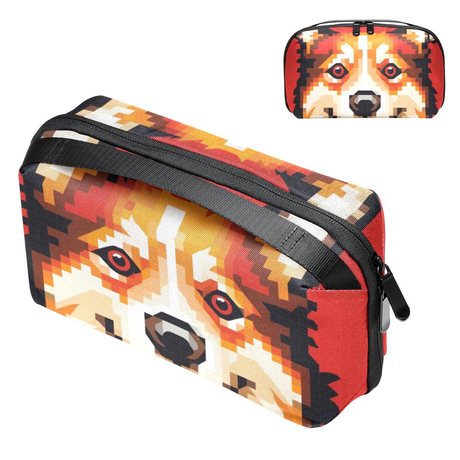 Pixel Dog Charger Organizer Hard Drive Bag Cable Cord Organizer Small ...