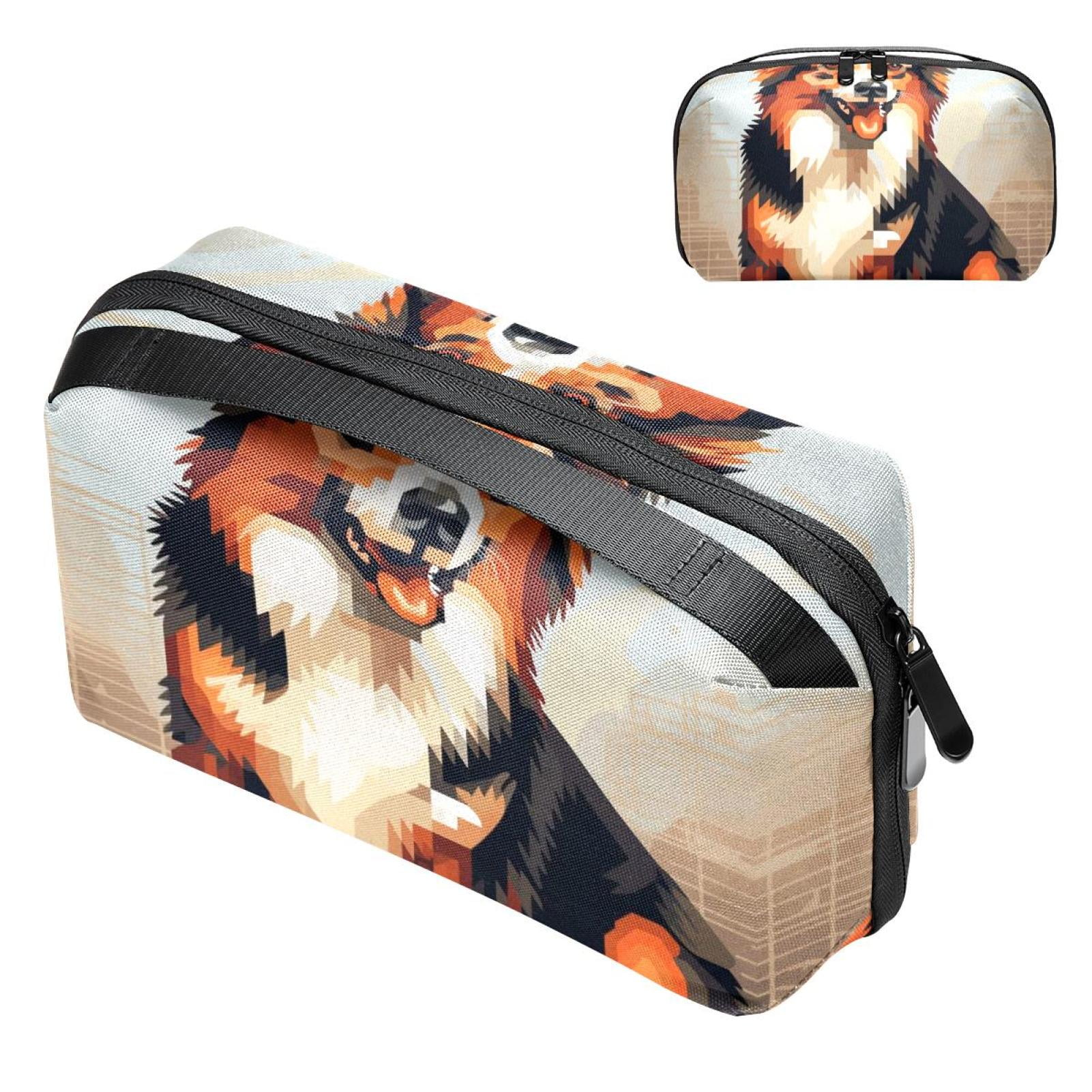 Pixel Dog Digital Pouch with Oxford Fabric, Waterproof, Size 5.9x9.44x3 ...