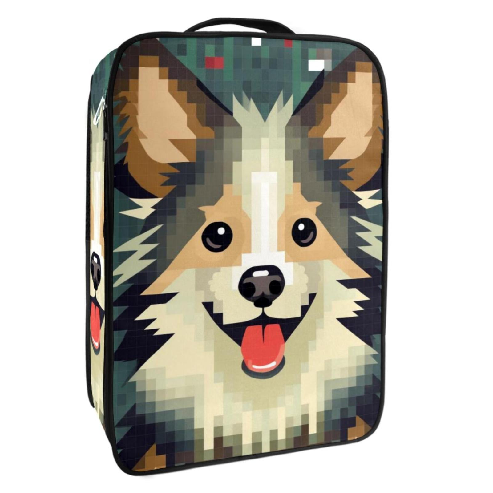 Pixel Dog Durable Polyester Shoe Rack Organizer - 23x31cm/9x12in Size ...