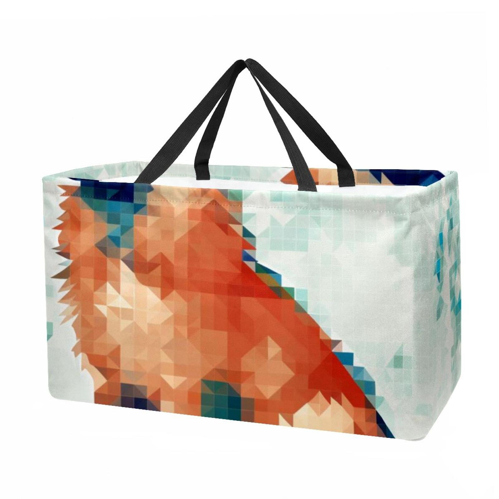 Pixel Dog Large Capacity Reusable Foldable Oxford Cloth Cube Organizer ...