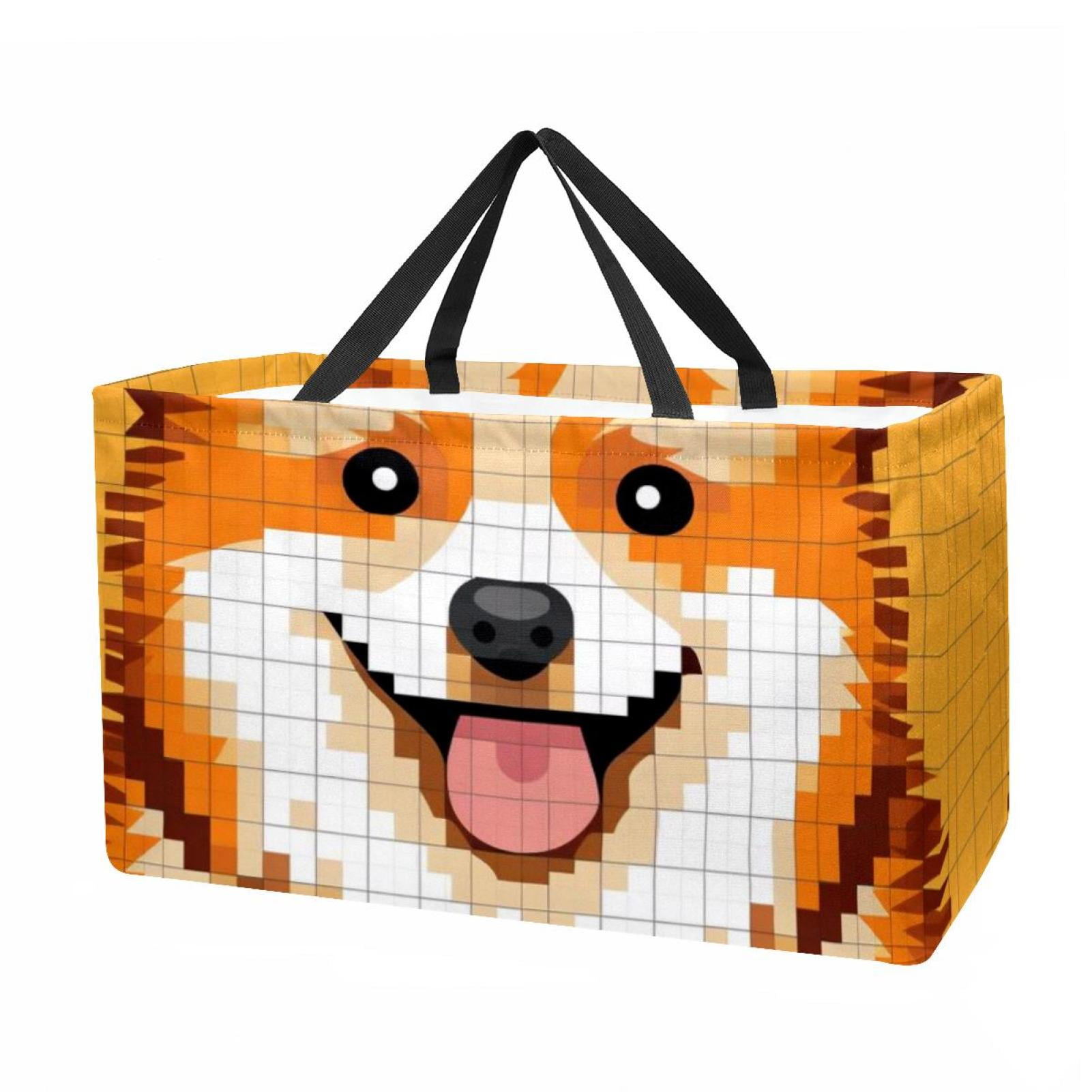 Pixel Dog Large Capacity Reusable Foldable Oxford Cloth Laundry ...