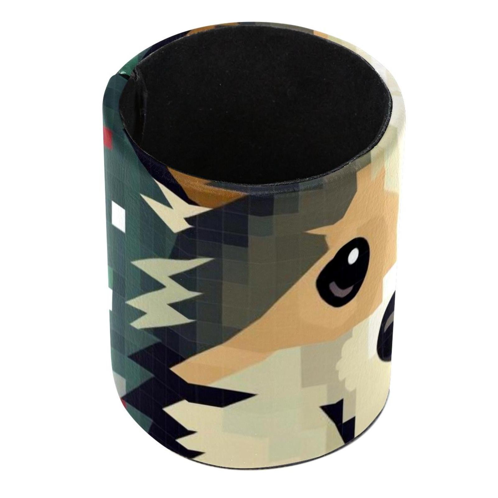 Pixel Dog PVC Leather Pencil Holder Pen Organizer Pencil Organizer - 3 ...