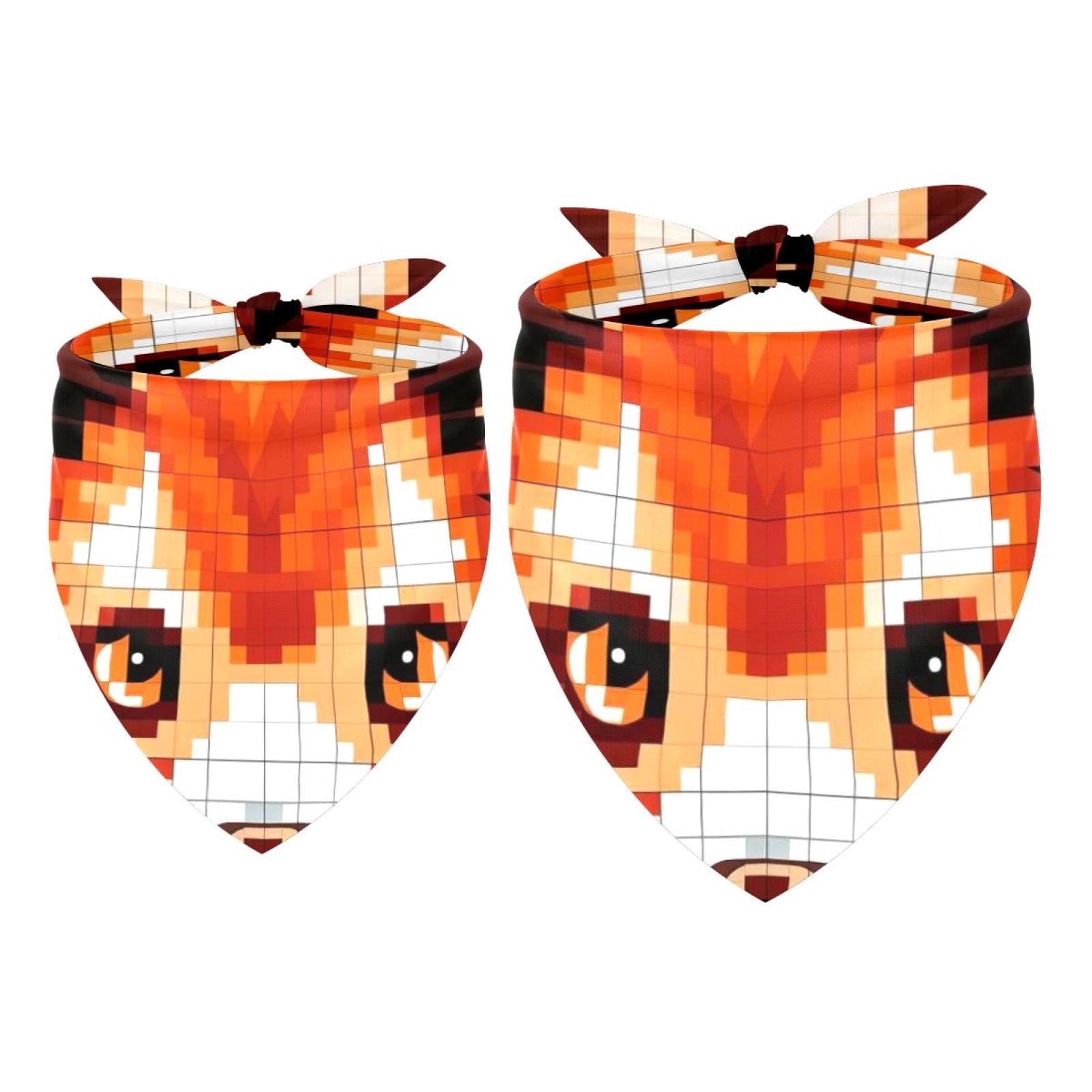 Pixel Dog Translucent Light and Breathable Chiffon Yarn Dog Bandana ...