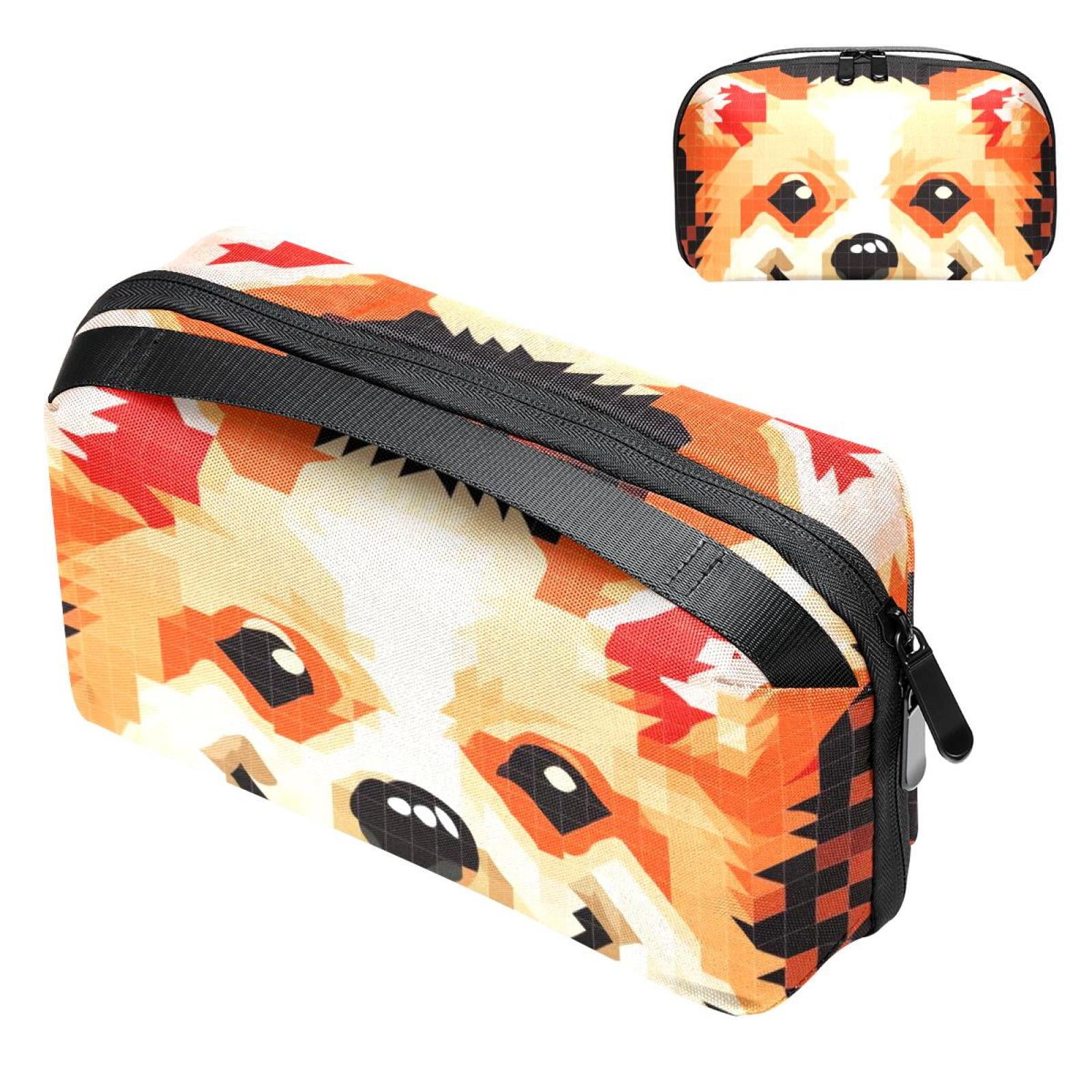 Pixel Dog Travel Case Charger Pouch Hard Drive Bag Cable Organizer Desk ...