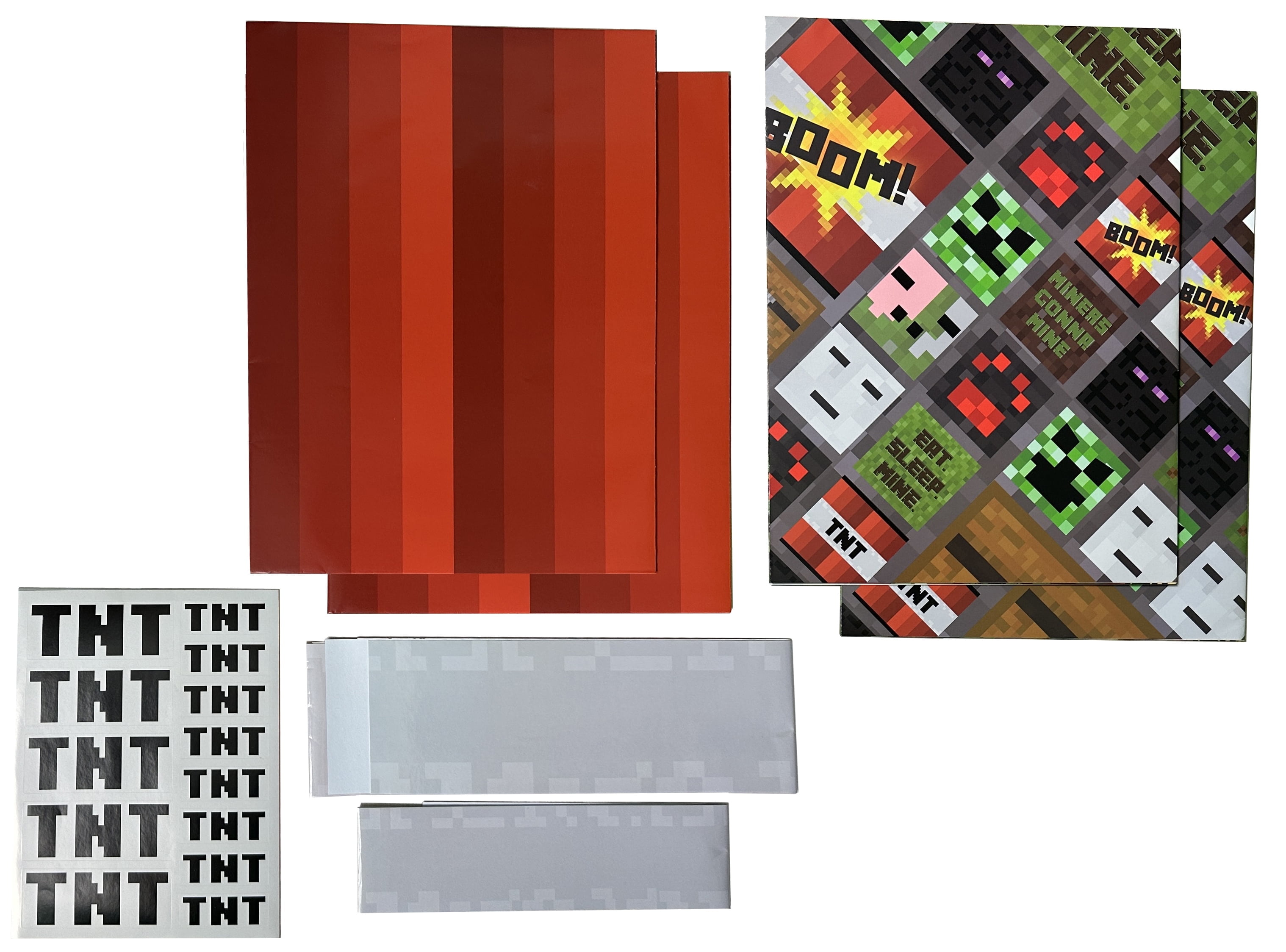 Minecraft Wrapping Paper