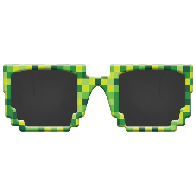 Pixel Party Glasses / Favors (8ct) - Walmart Business Supplies