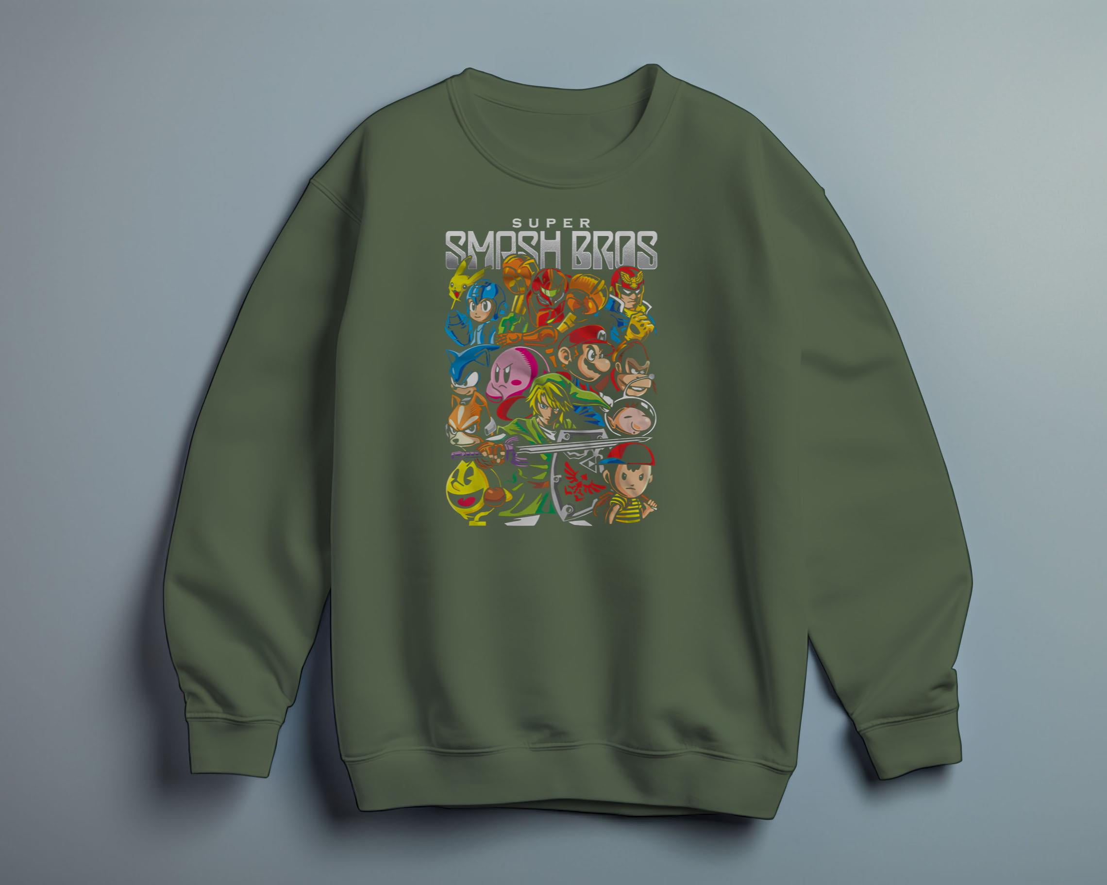 Pixel Showdown Gaming Shirt – Battle Allstars Retro Game Tee New ...