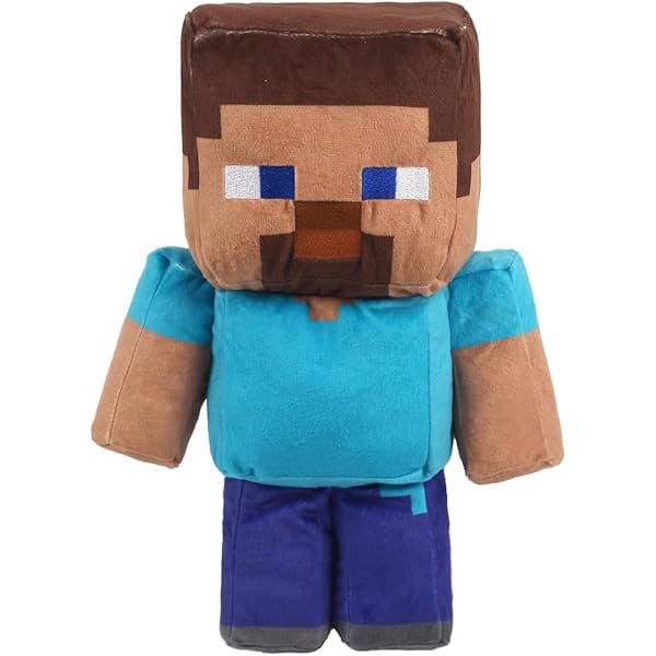 Pixel-Style Game Basic Plush Character Soft Toy, Video Game-Inspired ...