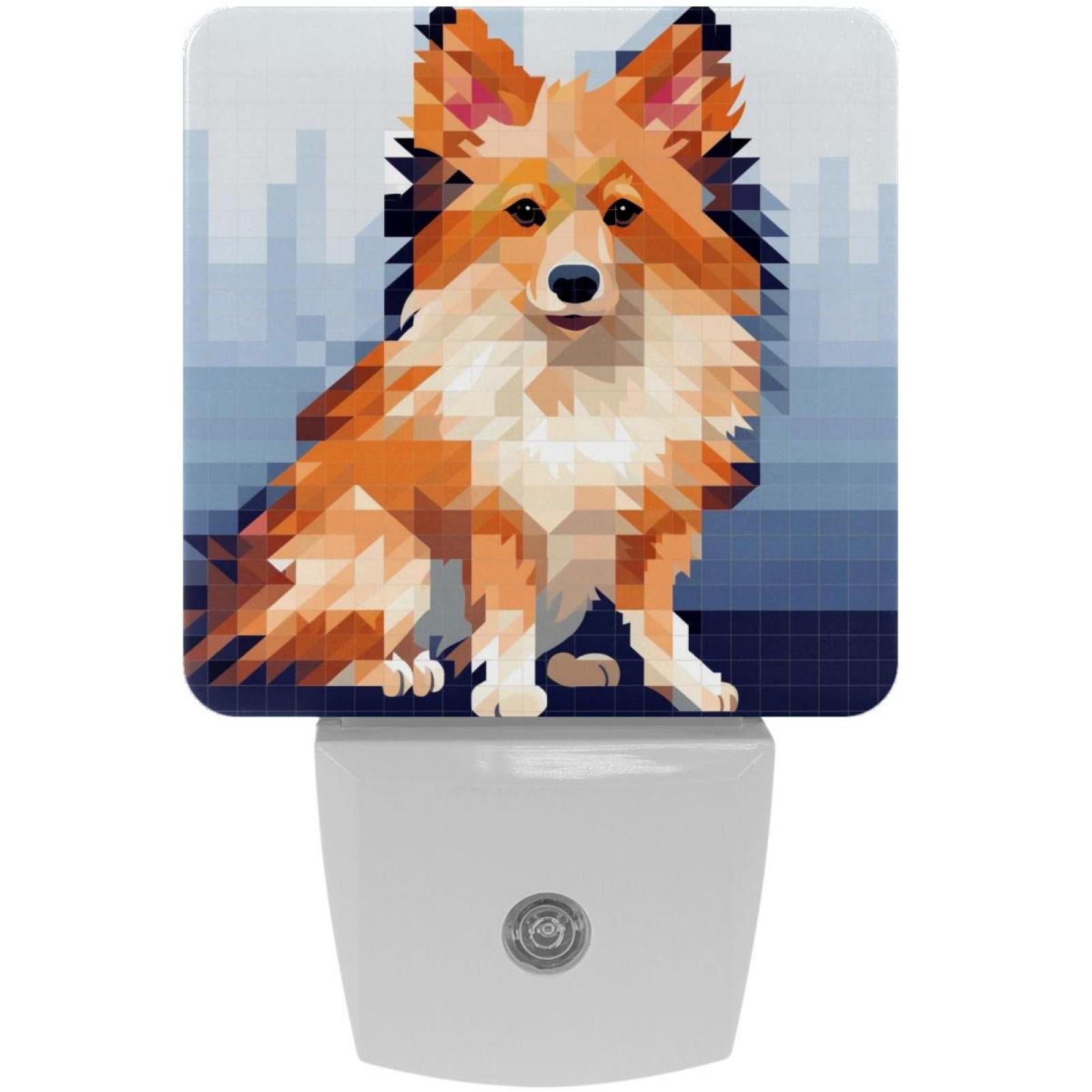 Pixel dog LED Square Night Lights - Energy Efficient and Sleek Design ...