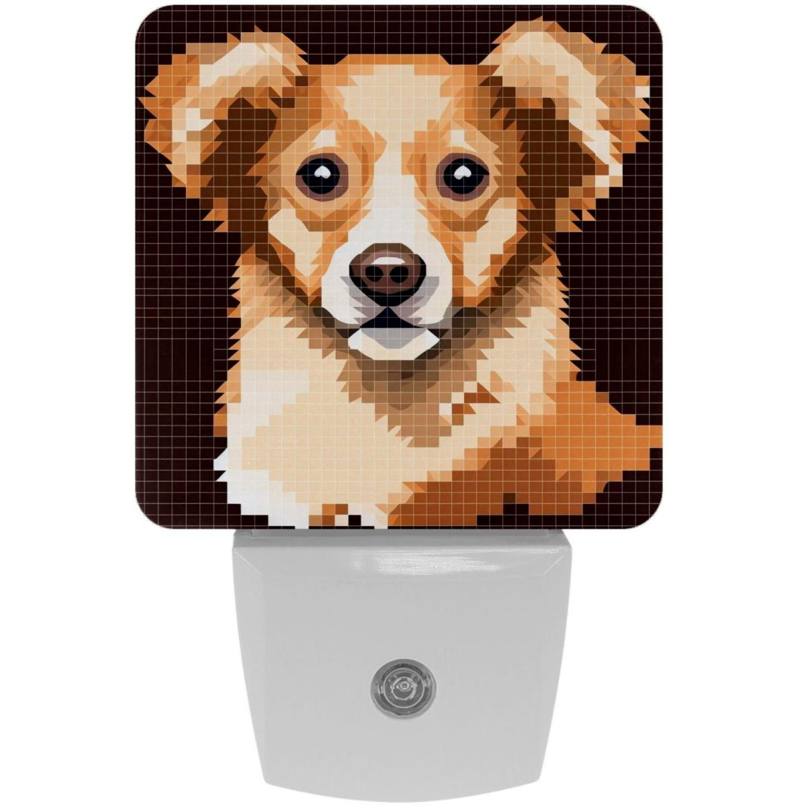 Pixel dog LED Square Night Lights- Energy Efficient and Stylish ...