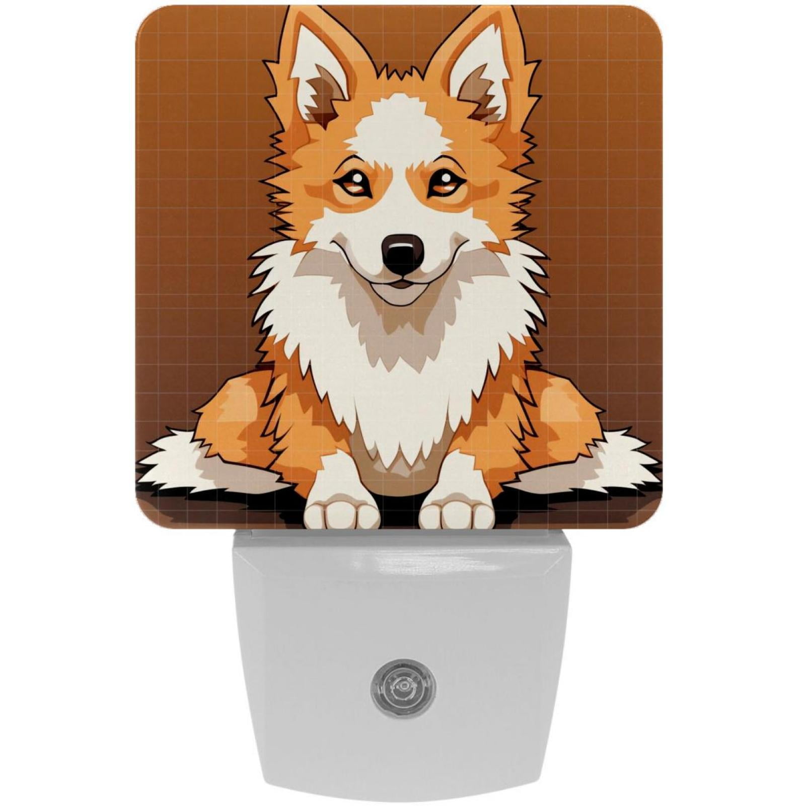 Pixel dog LED Square Night Lights - Small and Bright Illumination for ...