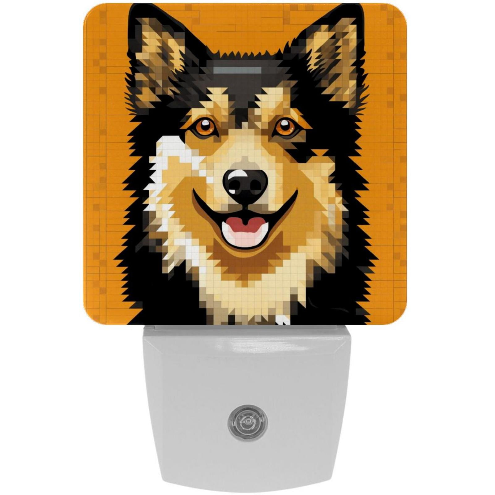 Pixel dog LED Square Night Lights - Small and Stylish Energy-Saving ...