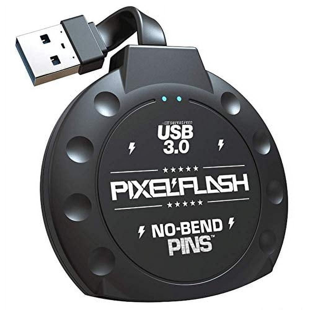 PixelFlash No-Bend Pins USB 3 CF Card Reader Cabled Tactical SuperSpeed ...