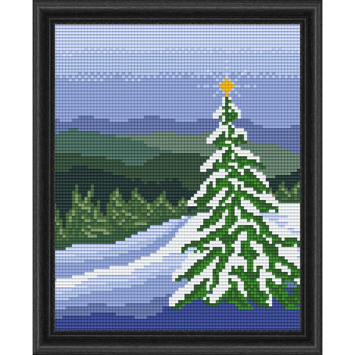 PixelHobby Christmas Scene Mosaic Art Kit - Walmart.com