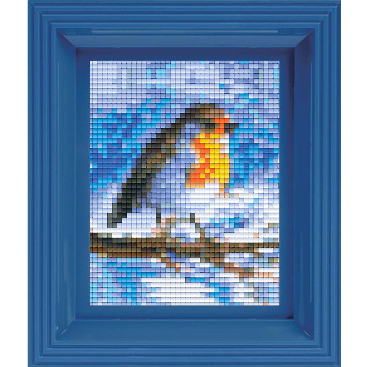 PixelHobby Robin Mosaic Art Kit - Walmart.com