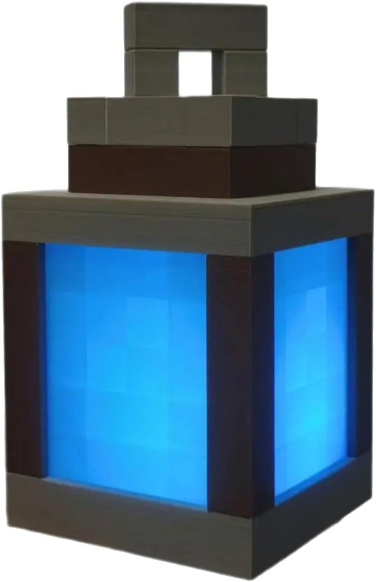 Pixelated Lantern Night Light -16-Color Led Wall Mood Night Light W ...