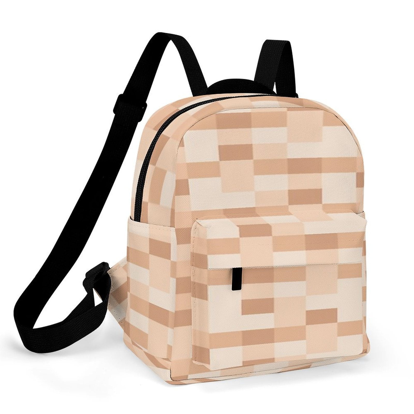 Pixelated Nudity Censored Light Skin Small Backpack Cute Mini Backpacks ...