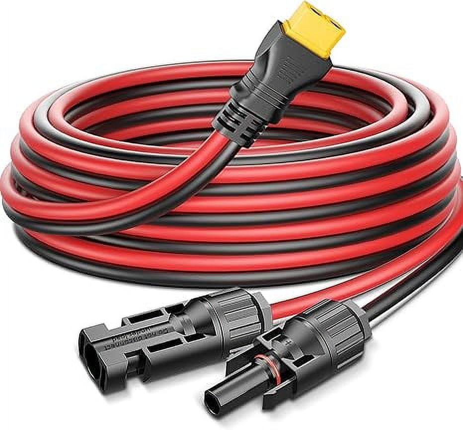 Pixelman 10AWG Solar to XT60 Charging Cable(8ft), Solar to XT60 ...