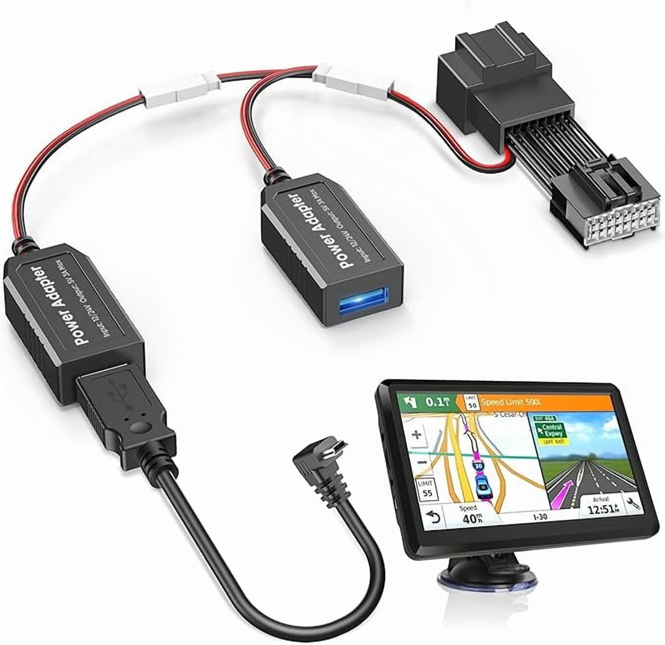 Pixelman GPS Charger Cable Adapter for Garmin(16-pin Type A),Compatible ...